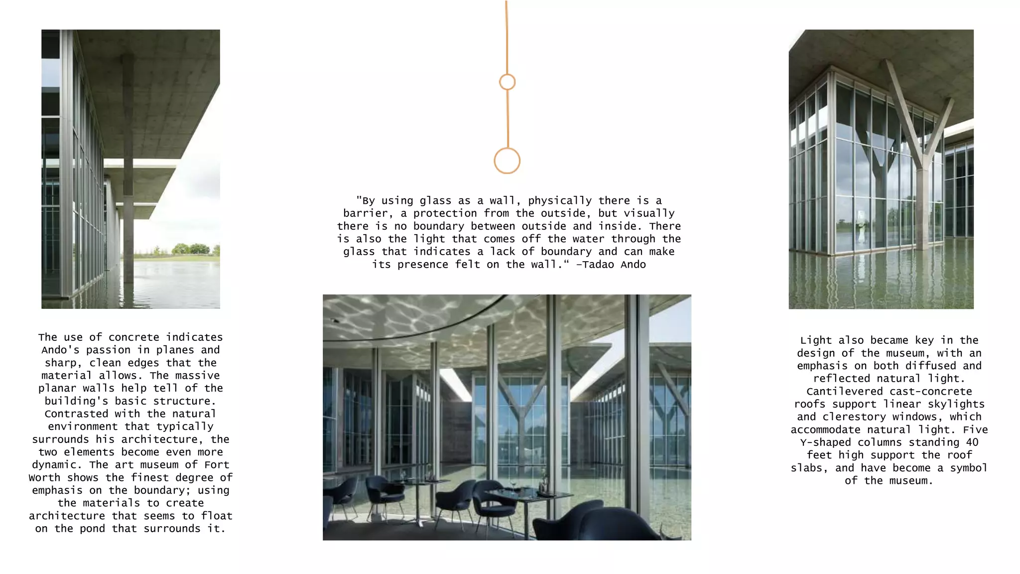 Tadao ando - Modern Art Museum Fort Worth | PPTX