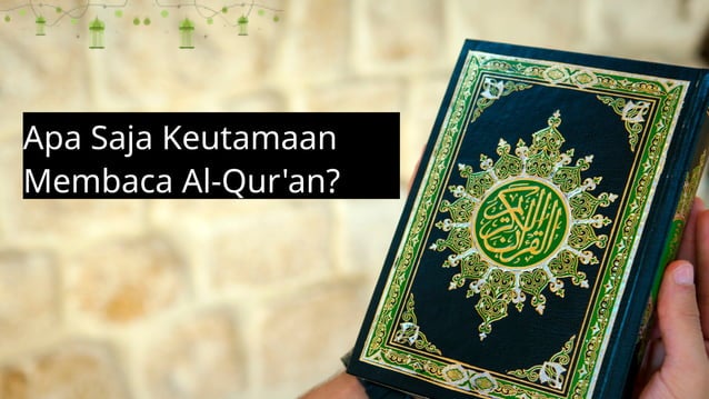 TADARUS QURAN TADARUS QURAN TADARUS QURAN | PPT
