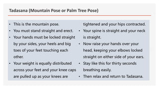 Tadasana (Mountain Pose or Palm Tree Pose.pptx