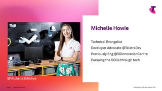Unlocking the Internet of Things with telco APIs: Telstra’s Track and Monitor, Michelle Howie ...