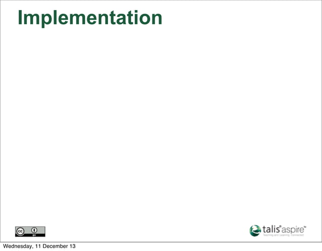 TADC implementation summary | PDF