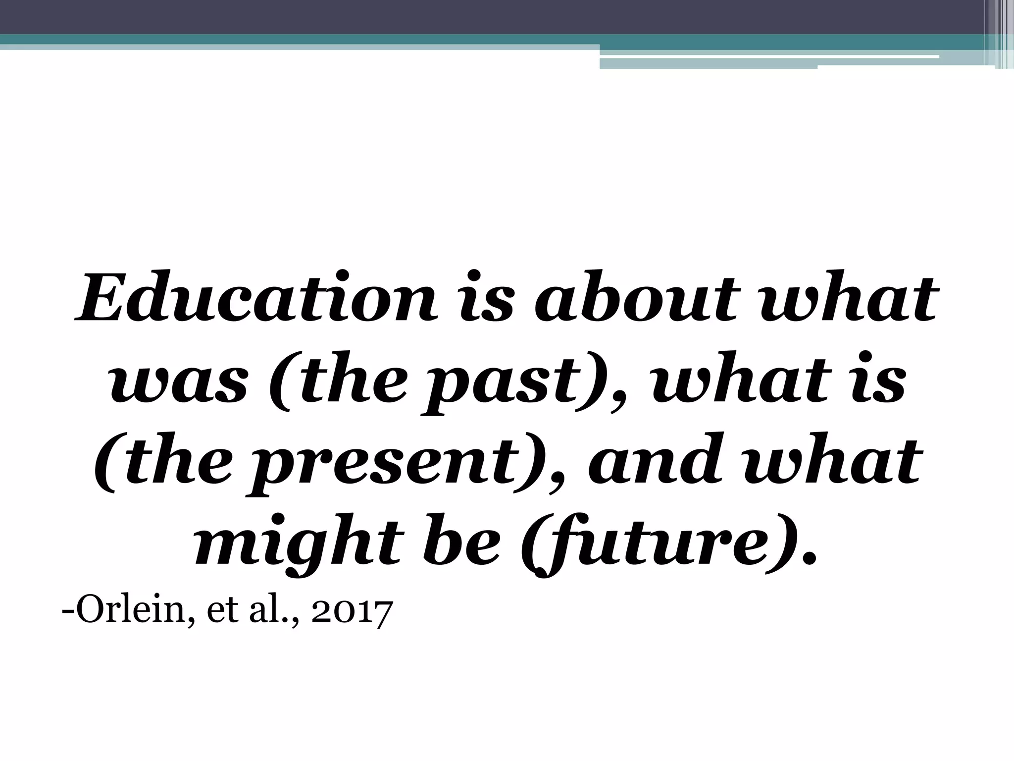 Historical Foundations of Education: World Education Evolution at a ...