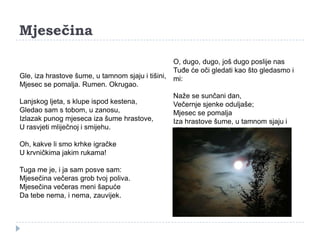 Tadijanović, srebrne svirale | PPTX