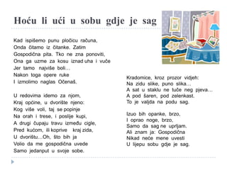 Tadijanović, srebrne svirale | PPTX