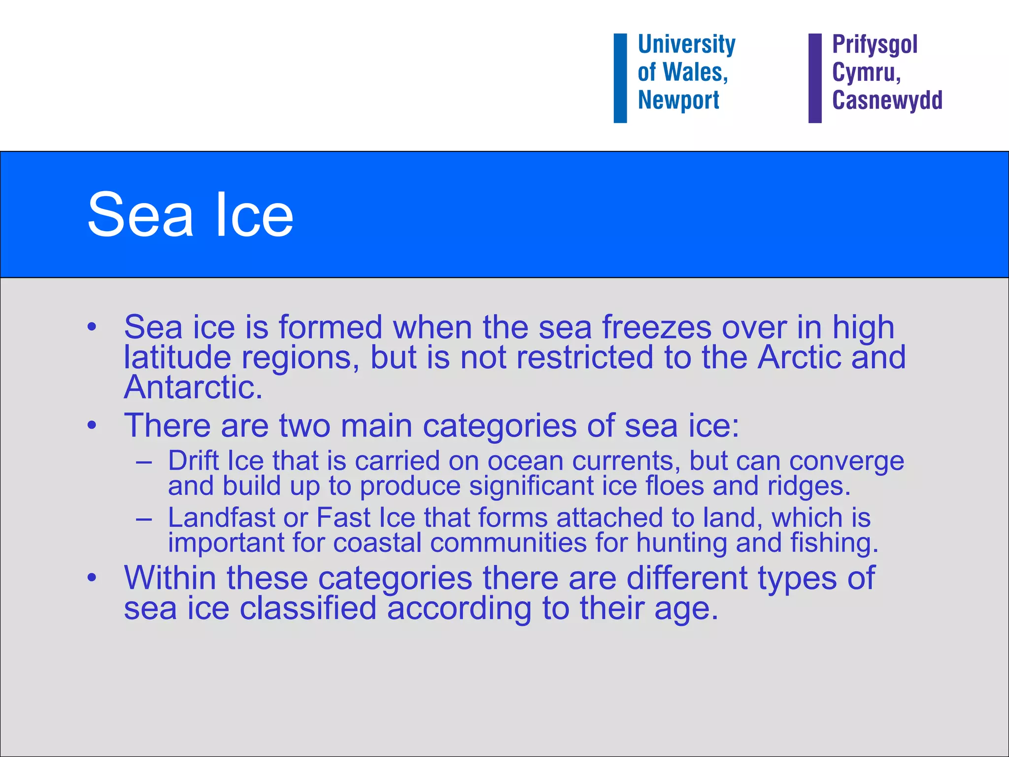 Sea ice and clouds: albedo and climate change | PPT