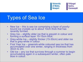 Sea ice and clouds: albedo and climate change | PPT