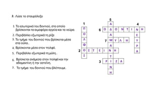 Τα δόντια μας, Η αρχή του ταξιδιού της τροφής | PPT