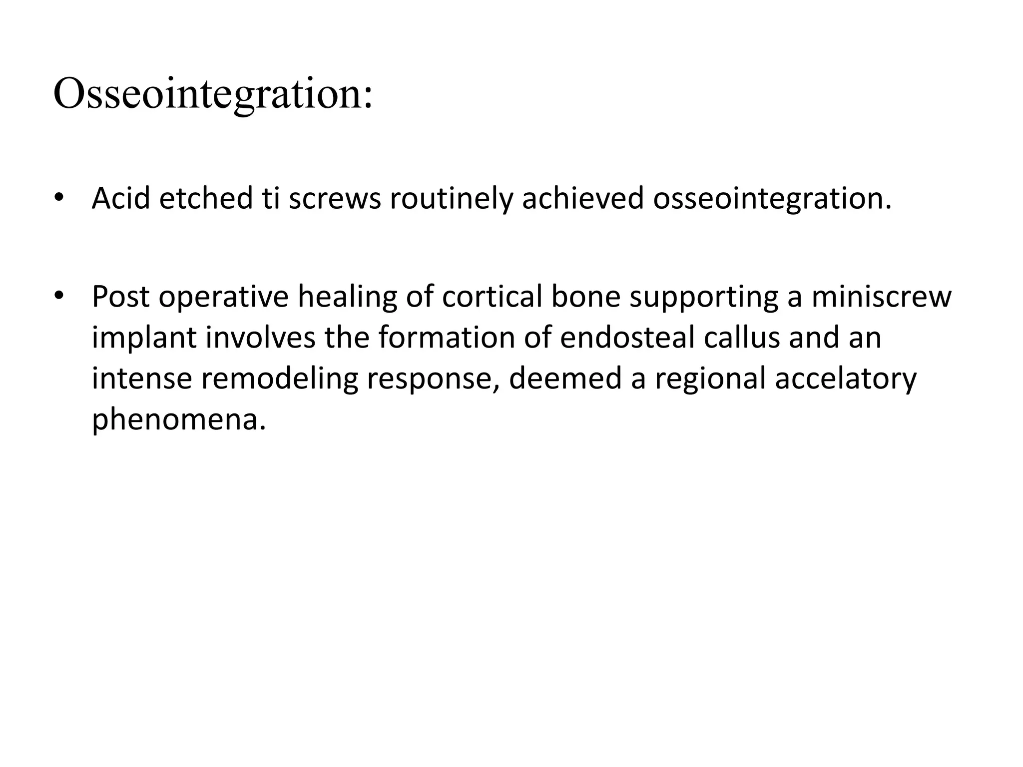 Temporary anchorage devices in orthodontics | PPTX