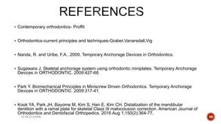 Bio-mechanics of TADS | PPTX