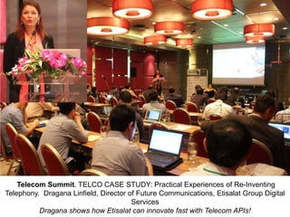 Telecom Application Developer Summit Day One Photo Review | PPTX