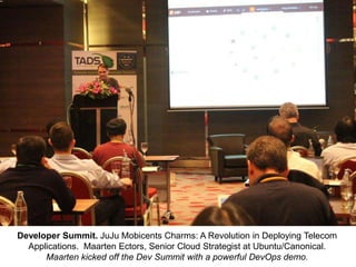 Telecom Application Developer Summit Day One Photo Review | PPTX