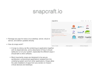 TADHack Winner: Snappy Kamailio: Carnival of the Creators | PDF | Operating Systems | Computer ...