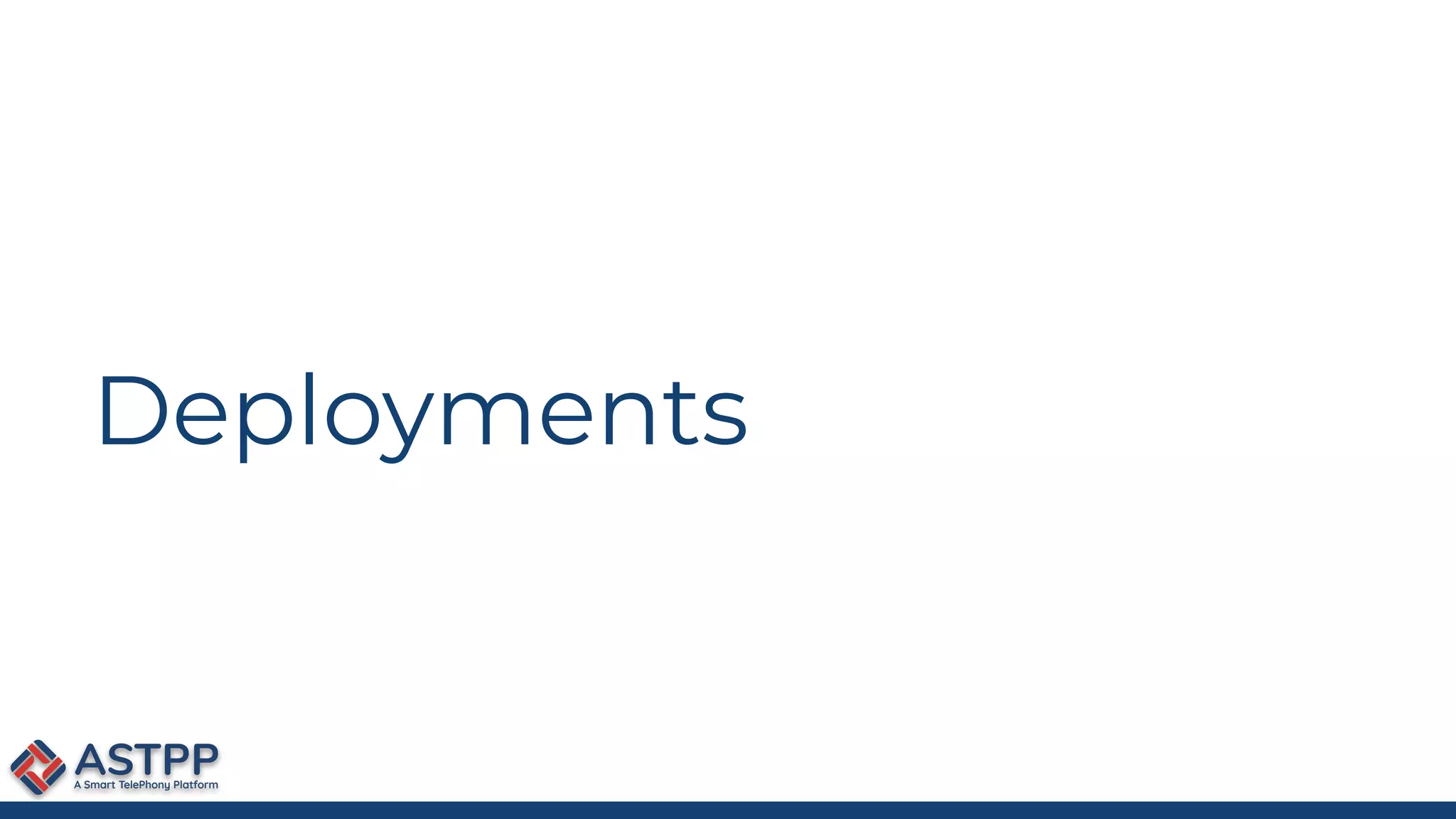 Introduction of ASTPP – A Smart TelePhony Platform, Samir Doshi | PDF ...