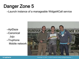 Dangerous Demo: The TADCloud MNO Teaser | PPT