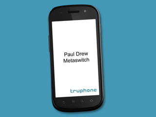 Dangerous Demo: The TADCloud MNO Teaser | PPT