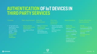 eSIM as Root of Trust for IoT security, João Casal | PDF
