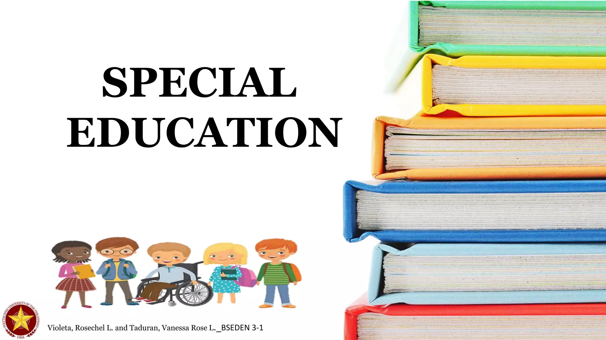 history of special education | PPTX