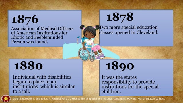 history of special education | PPTX
