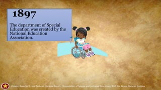 history of special education | PPTX