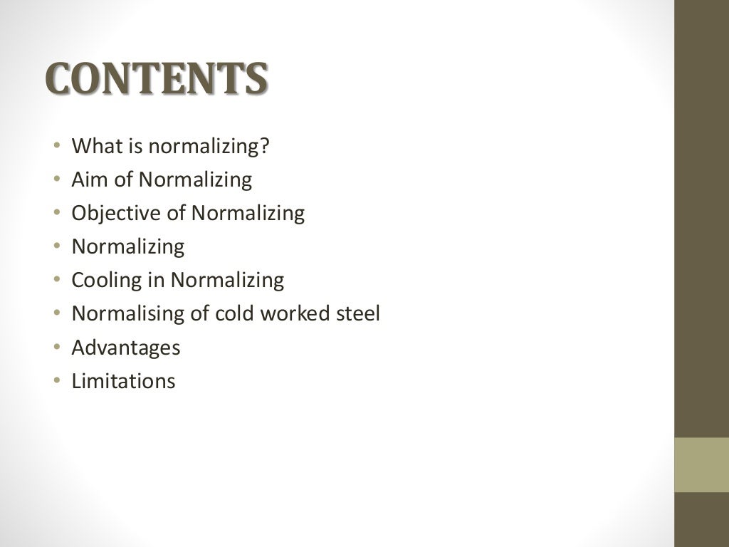 Normalizing heat treatment BEST PPT