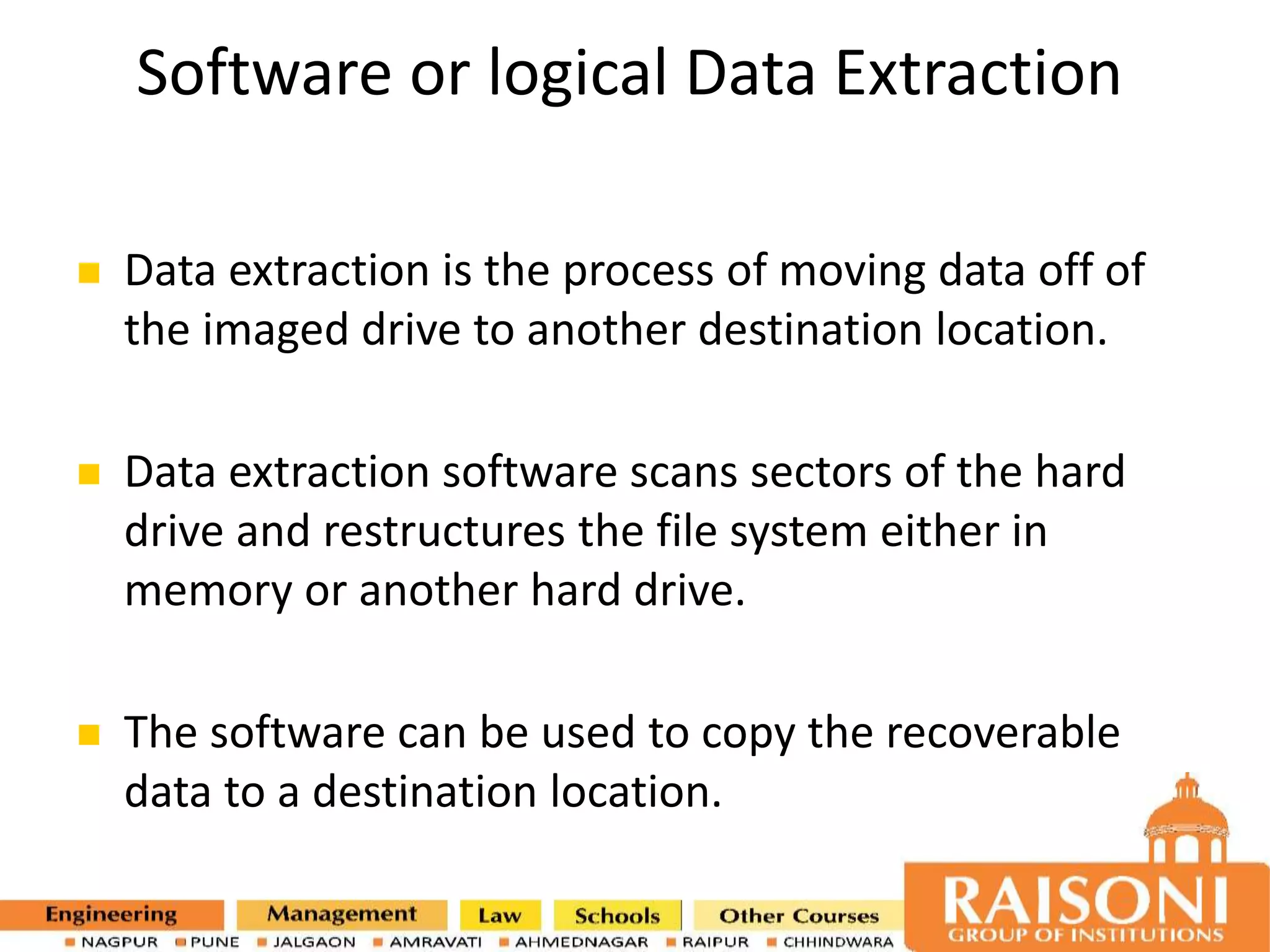DATA RECOVERY TECHNIQUES | PPTX