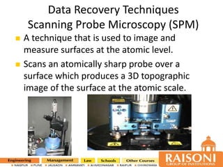 DATA RECOVERY TECHNIQUES | PPTX