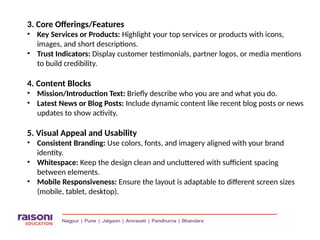 Home Page Layout, Page Design, Design Technique. | PPTX