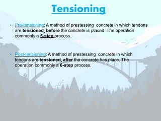 Pre stressed concrete Bridge | PDF