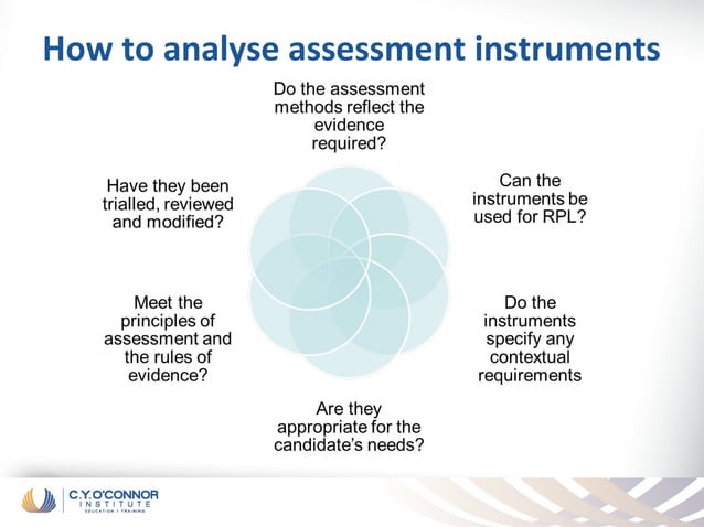 Determining the assessment evidence | PPT