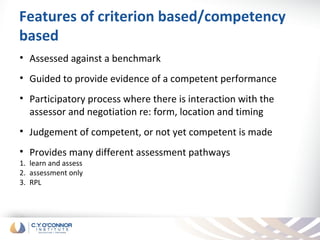 Tae assessment power point | PPT