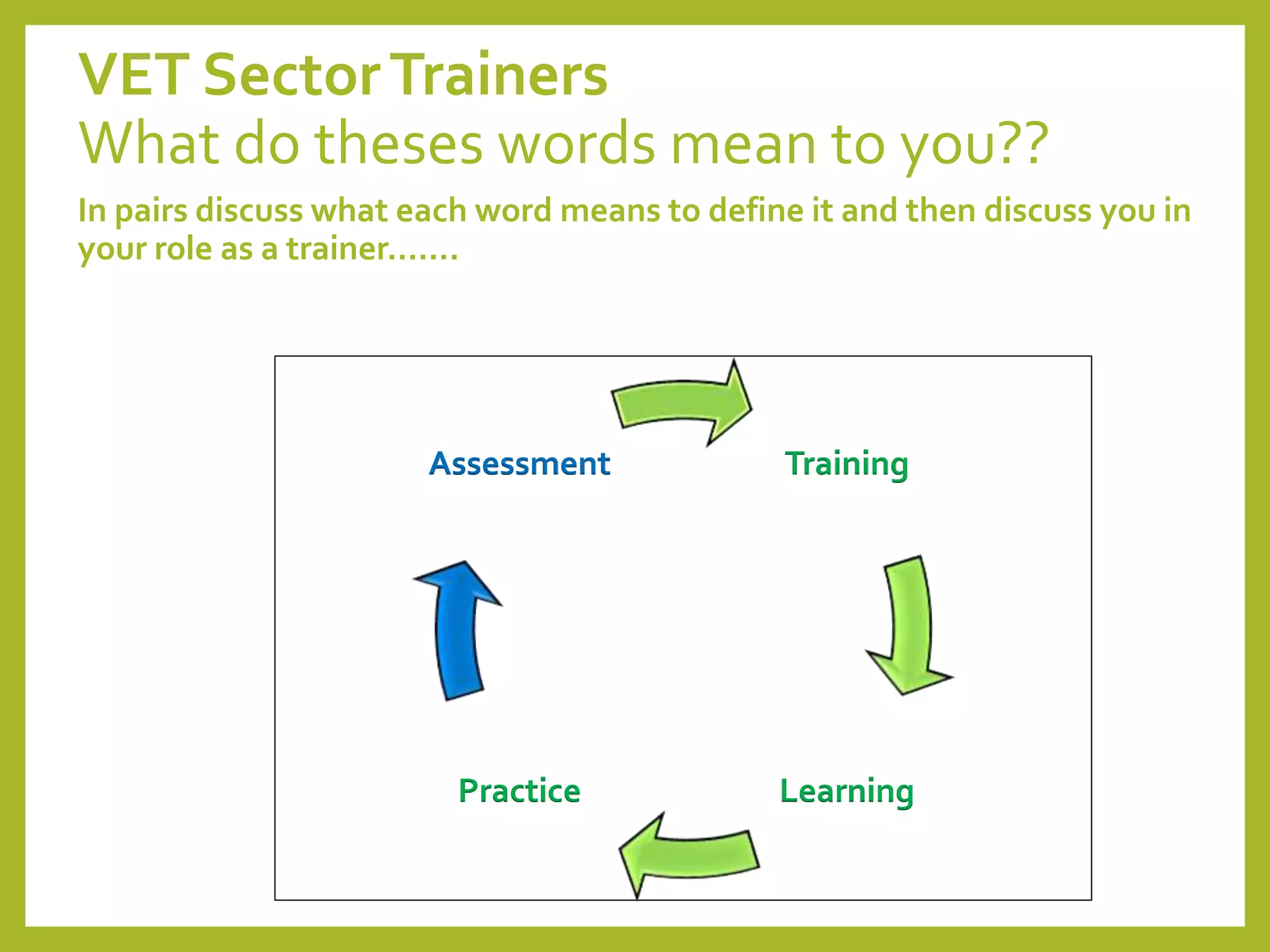TAEDEL301 - Provide work skill instruction | PPTX