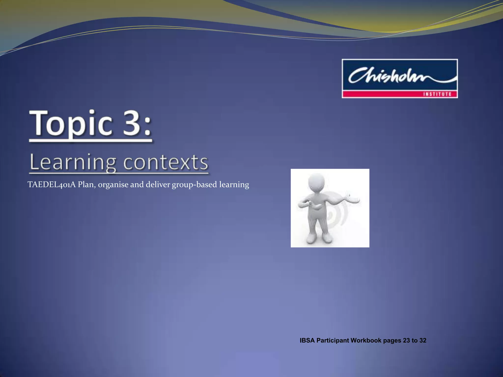 Taedel401 a topic3 | PPTX