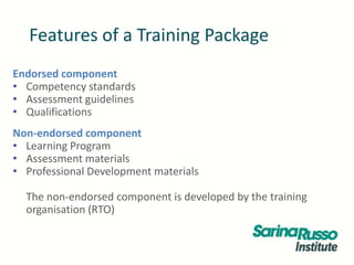 Taedes401 a – design and develop learning programs | PPT