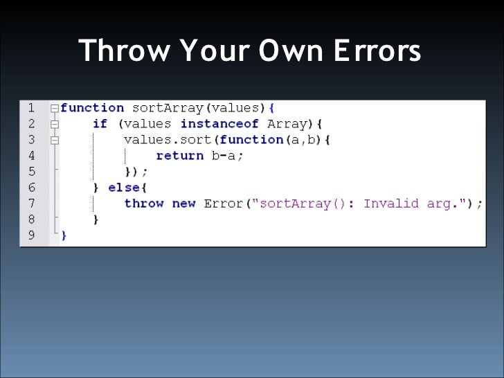 34 How To Throw An Error Javascript Javascript Overflow 9615