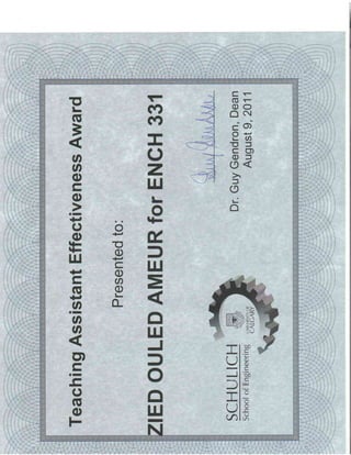 TA Effectiveness Award | PDF