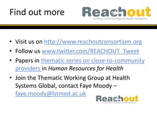 Putting the politics into international health | PPT