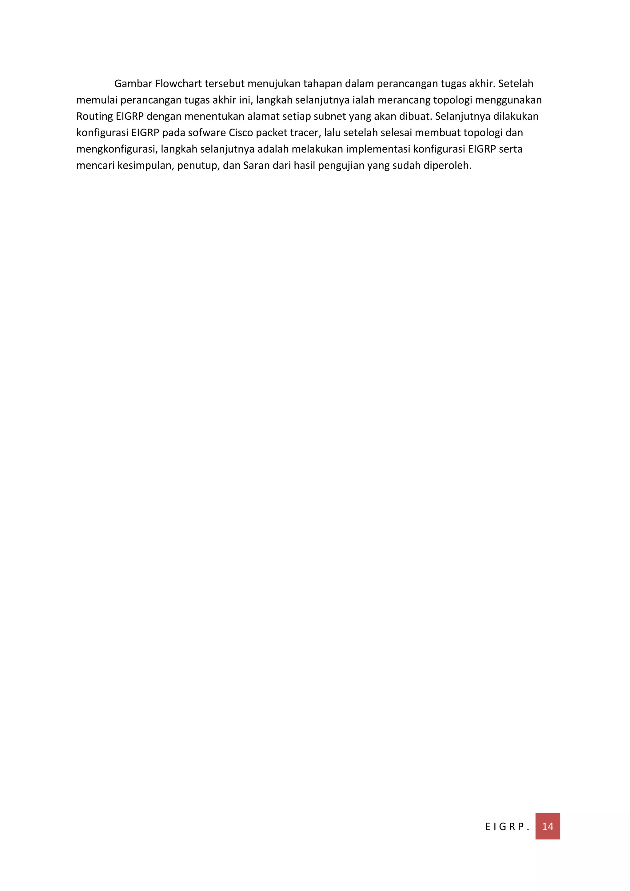 TA_EIGRP_Ari Analisa_2017/2018 | PDF