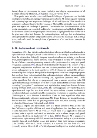 Governance of artificial intelligence | PDF