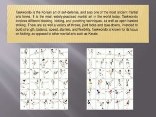 Taek wan do | PPTX | Martial Arts | Sports