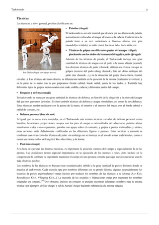 Taekwondo | PDF