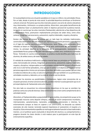 Taekwondo | DOCX