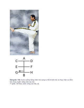 Taekwondo Bài Quyền Số 1 | DOCX