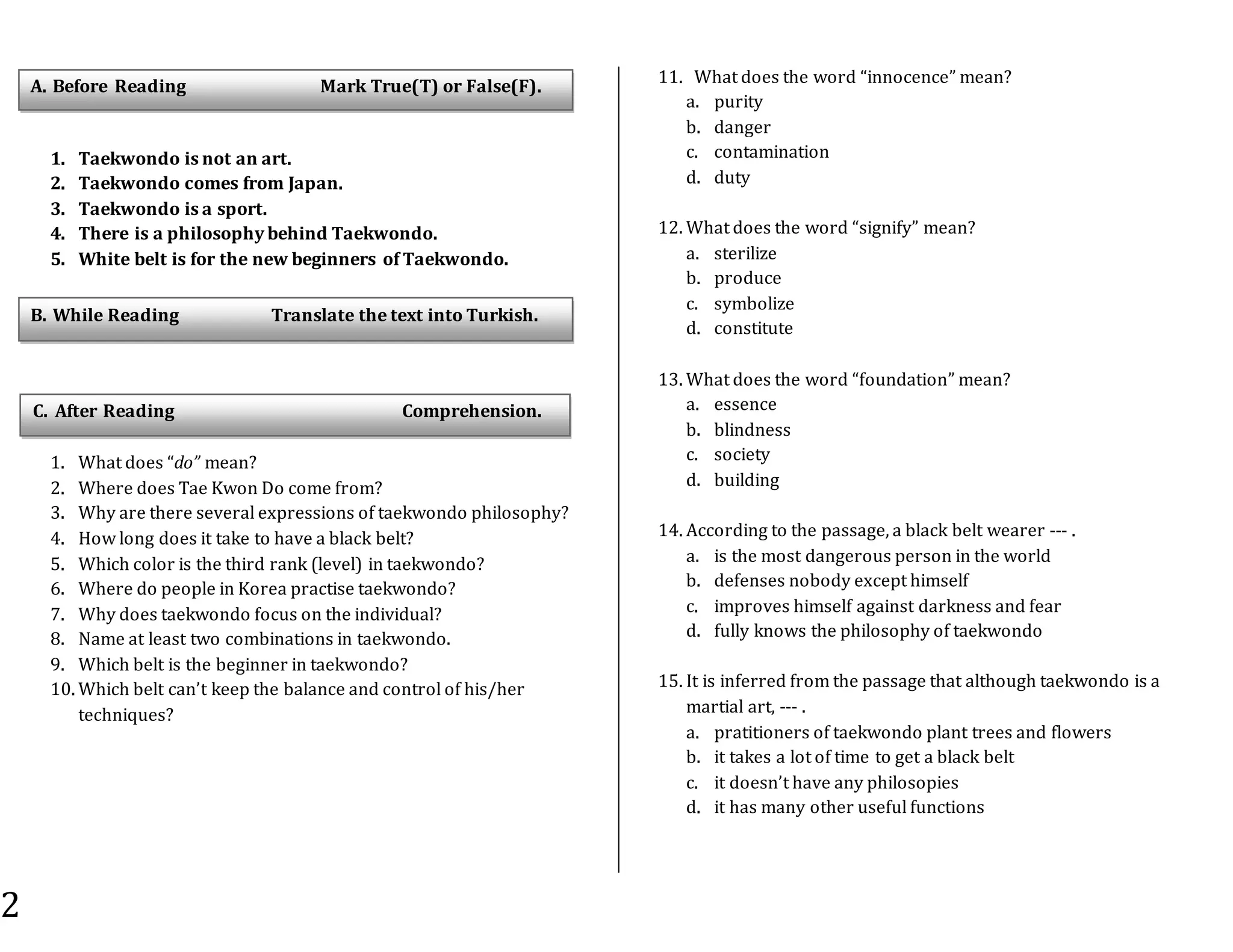 Present Simple Question Words Worksheet with Audio | PPT