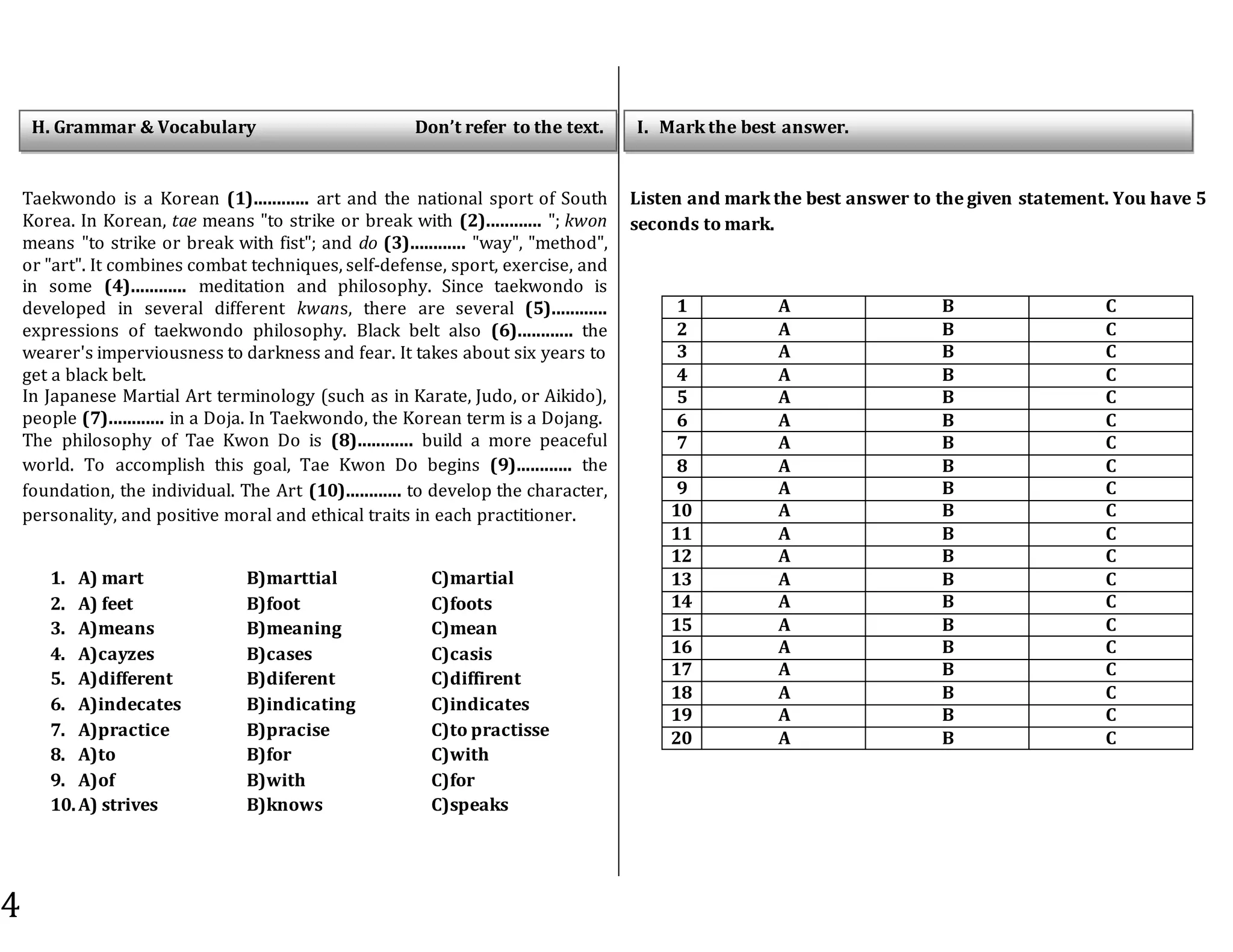 Present Simple Question Words Worksheet with Audio | PPT