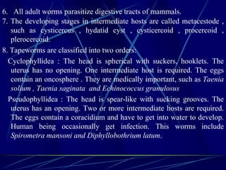 Taeniasis.ppt | Reptiles | Pets