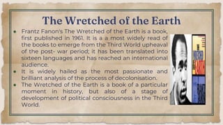 The Wretched of The Earth and Psychology of Colonial Violence Paper_no ...