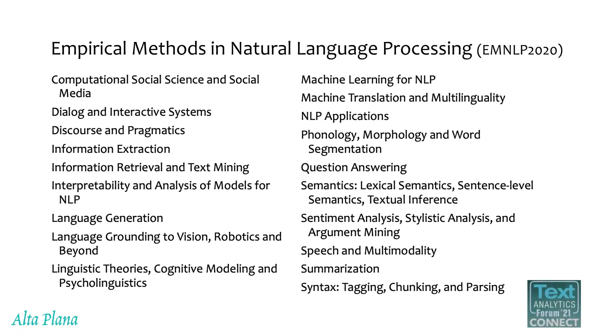 Recent Advances in Natural Language Processing | PPT