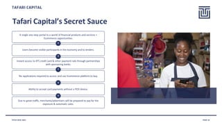 Tafari Capital Investor Pitch Deck | PDF