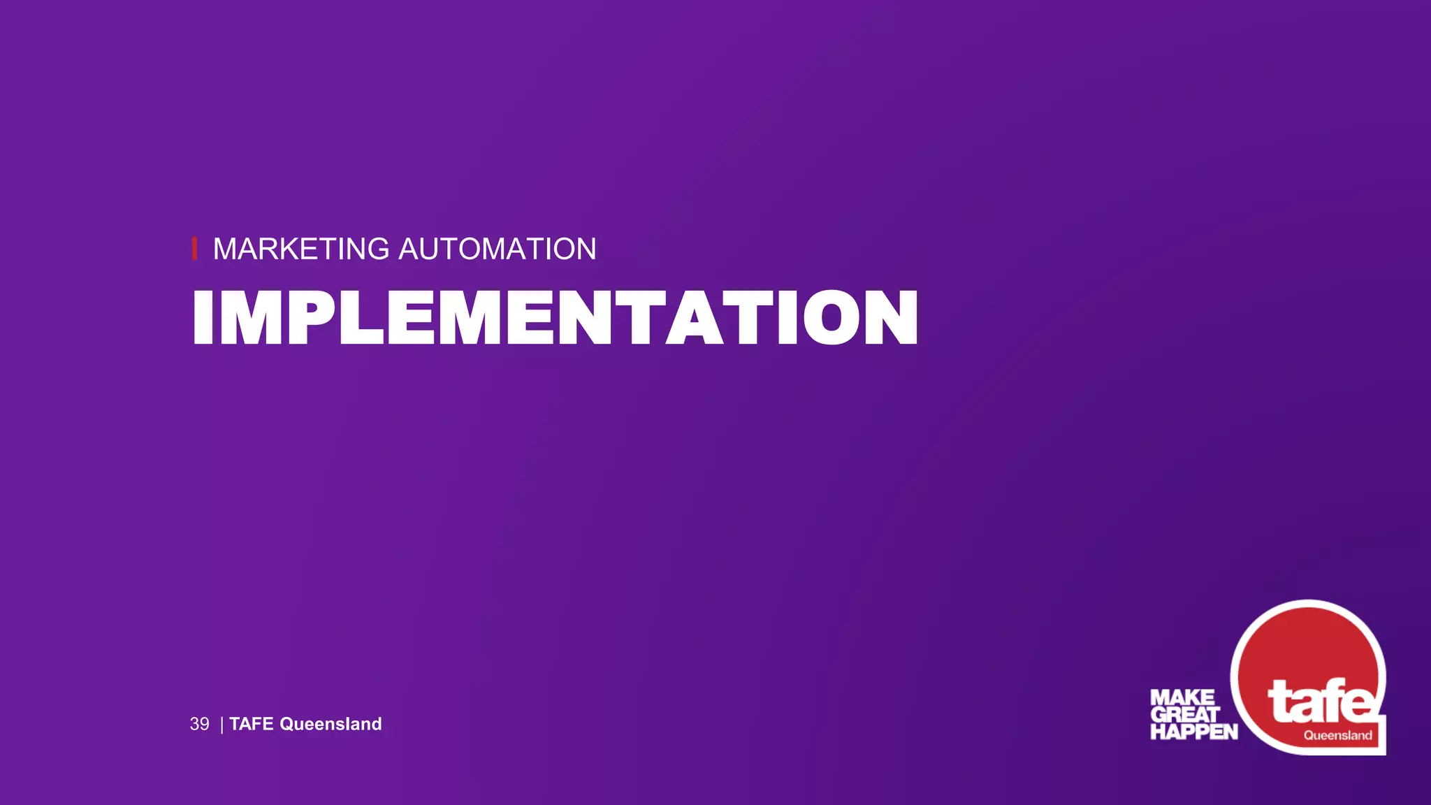 Digital Transformation - Tafe Queensland | PDF