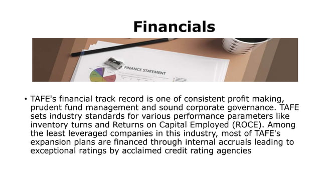 TAFE products | PPTX